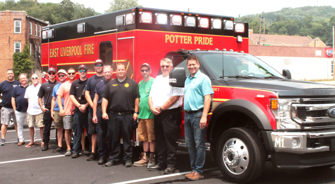 New ambulance arrives for ELFD | News, Sports, Jobs - Morning Journal